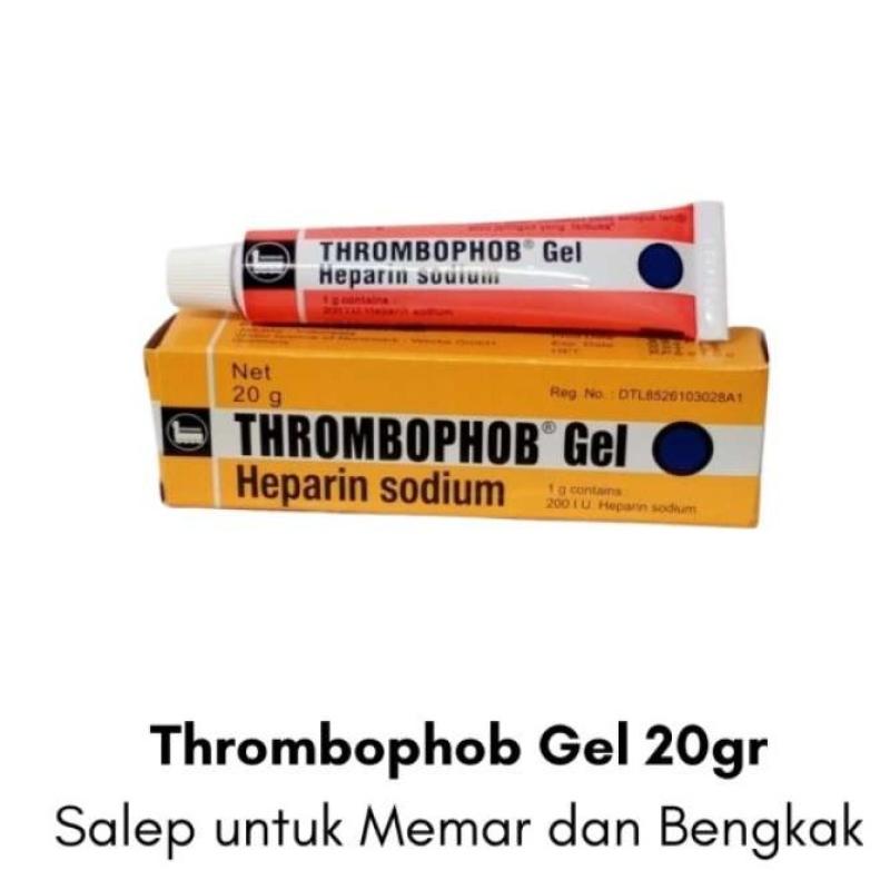Promo Thrombophob Gel Thrombophop - Salep Untuk Memar, Bengkak, Cidera ...