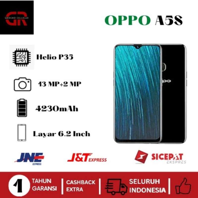 Jual OPPO A5S RAM 6/128GB GARANSI 1 TAHUN di Seller Ground Cellular - Kota Jakarta Utara, DKI ...