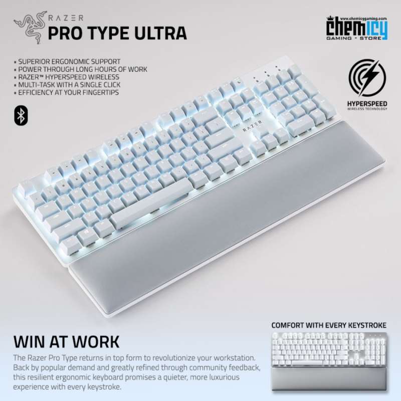 Jual Razer Pro Type Ultra - US Wireless Mechanical Gaming Keyboard di ...