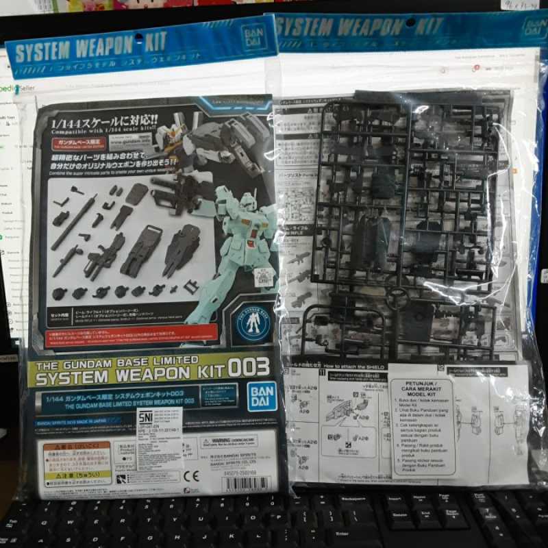 Promo THE GUNDAM BASE LMT SYSTEM WEAPON KIT 003/58985 Diskon 25% di ...