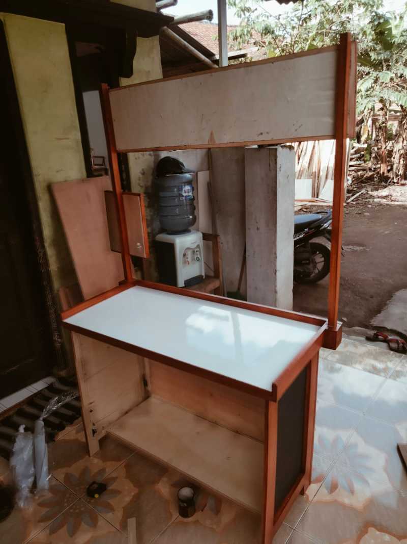Jual Booth Kayu Portable,event Desk Kayu,meja Lipat Di Seller Sam ...