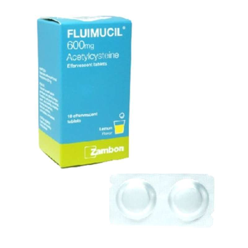 Promo FLUIMUCIL 600 MG 10 TABLET Diskon 17% di Seller Padi Farma ...