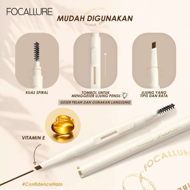 Promo Focallure Silky Shaping Eyebrow Pensil Alis Fa202 - #04 Diskon 64 ...
