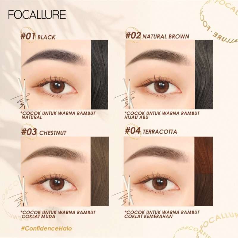 Promo Focallure Silky Shaping Eyebrow Pensil Alis Fa202 - #04 Diskon 64 ...