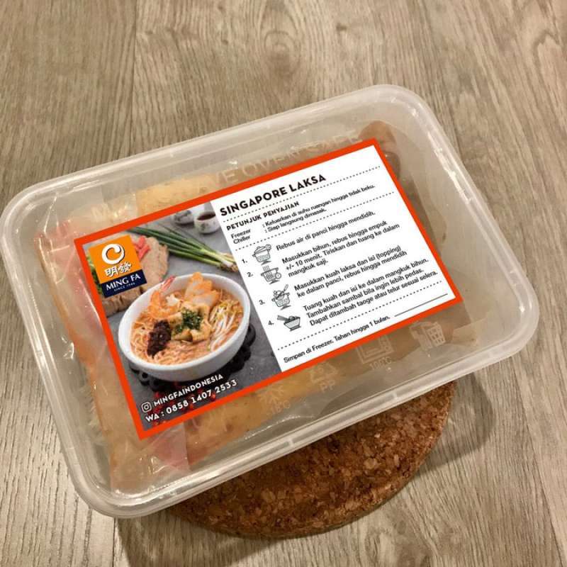 Jual Singapore Laksa Frozen di Seller Mingfa Noodle House - Gunung ...