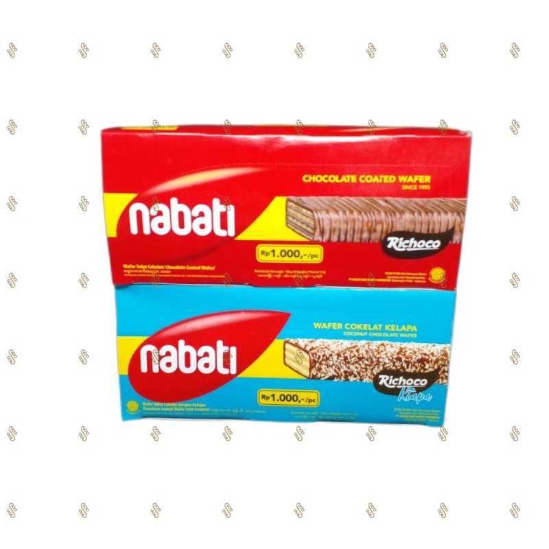 Jual Nabati Coated Wafer 14gr - Pak isi 12 Sachet - Kelapa di Seller ...