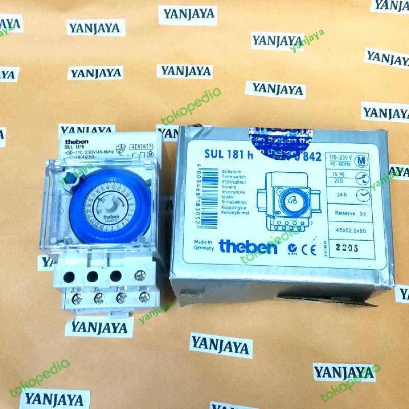 Jual timer analog/time switch/timer theben SUL181H/timer 24jam/h di ... Jual timer analog/time switch/timer theben SUL181H/timer 24jam/h di ...