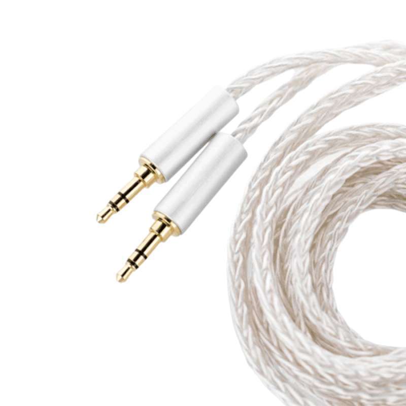 Jual Moondrop Line W 6n Single Crystal Copper Dual 3.5mm Upgrade Cable ...