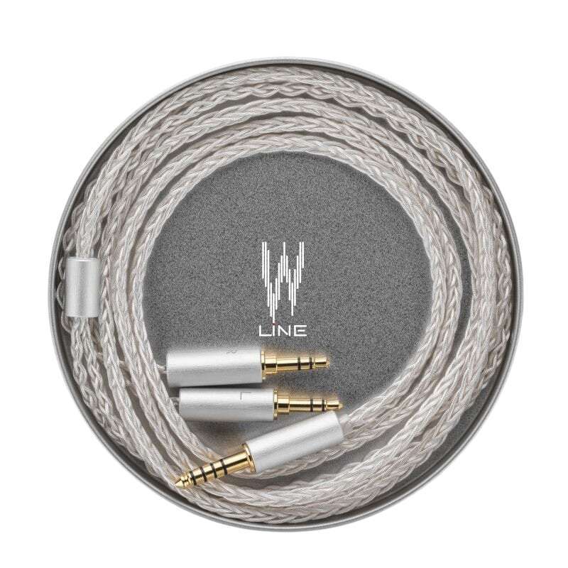 Jual Moondrop Line W 6n Single Crystal Copper Dual 3.5mm Upgrade Cable ...