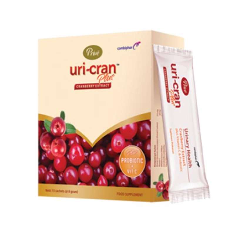 Jual PRIVE URI CRAN PLUS 8 GRAM BOX 15 SACHET di Seller Apotek Mulia ...