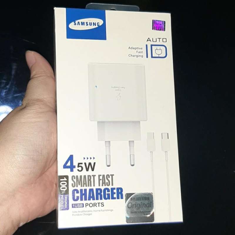 Jual Super Fast Quick Charger Charging 45w Type C Note 20 Ultra Di ...
