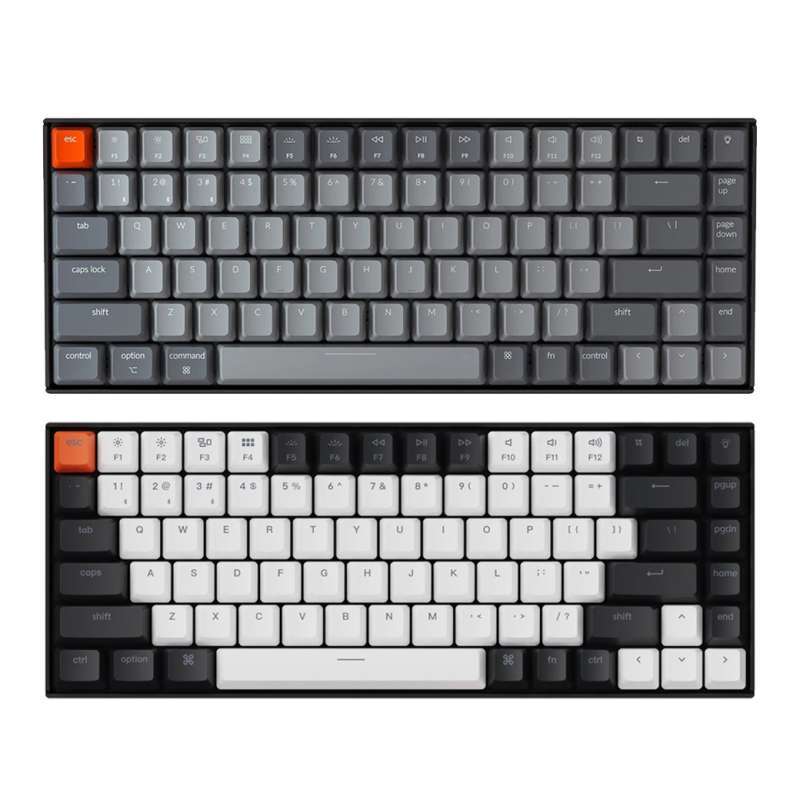 Jual Keychron K2 V2 White LED Plastic Frame Hotswap Mechanical Keyboard ...