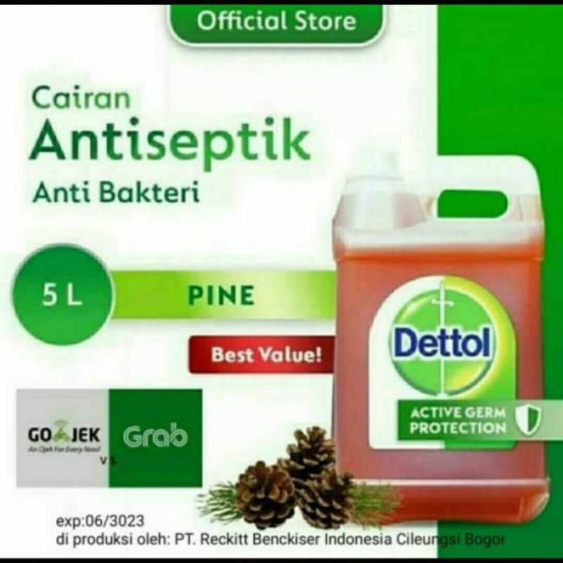 Promo Dettol Antiseptic Liquid Cair 5 Liter Diskon 20% di Seller Beauty ...