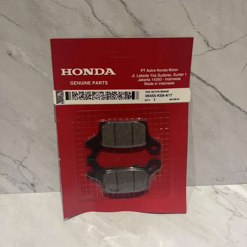 Jual Kampas rem cakram depan vario 150 160 genio 06455-K59-A17 k59 k60R ...