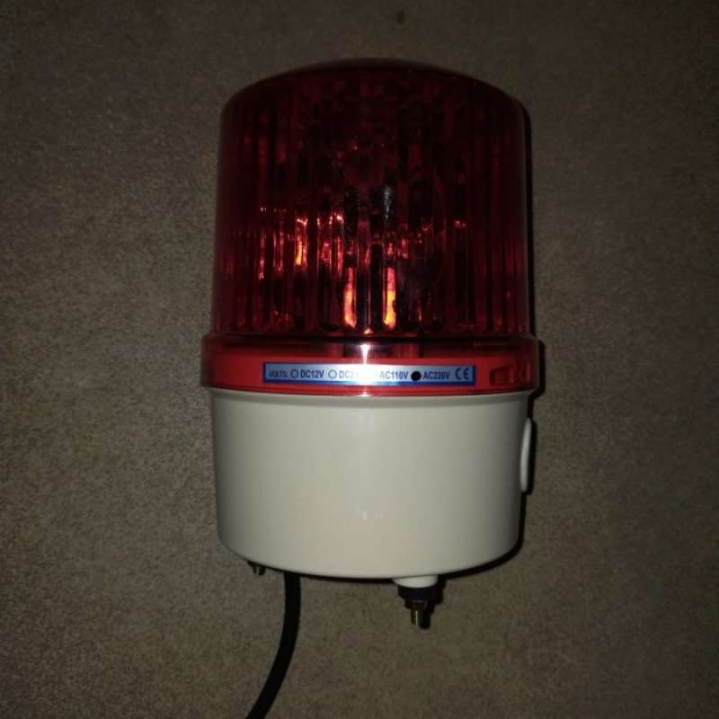 Jual Lampu Warning Light Rotary Sirine Led 4 Inch /Lampu Rotary 4 Inch ...