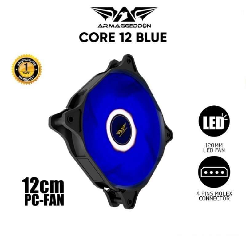Jual Fan Casing Armaggeddon Core 12 Series - LED 12Cm Fan PC di Seller ...