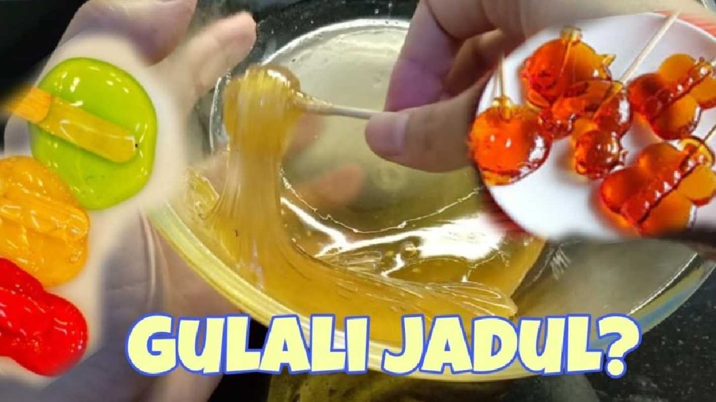 Jual Gulali Jadul - Slime Yang Bisa Dimakan - Jajanan Anak 90an di ...
