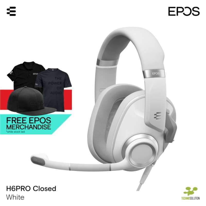 Jual Epos H6 Pro Closed White - Closed Acoustic Gaming Headset Di ...