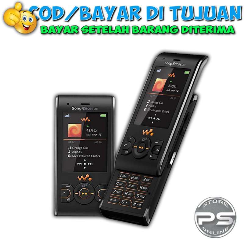 Jual HP Sony Ericsson W595 Sliding Single Sim Jadul Mewah Langka Khusus Musik di Seller Ping ...
