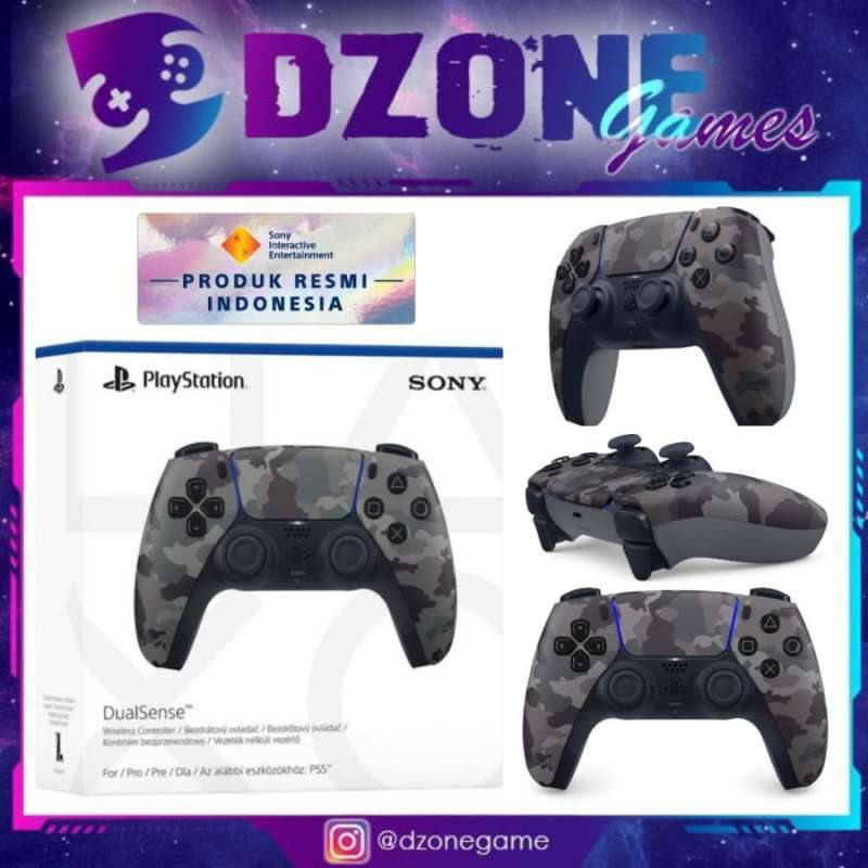 Jual Ps5 Dual Sense Controller Ps5 Dualsense Stik Ps5 Gray
