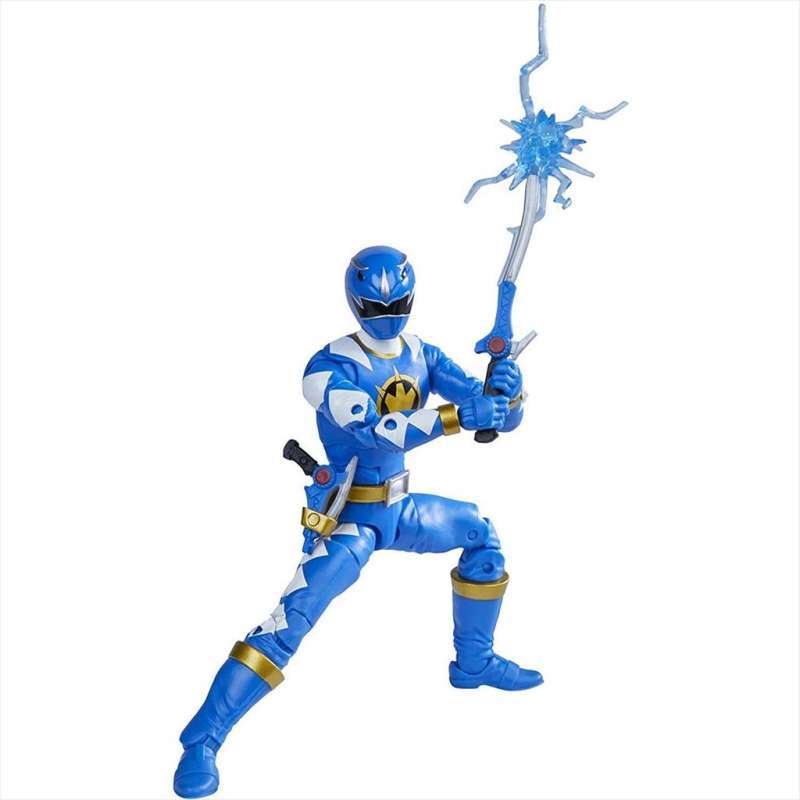 Jual Hasbro Power Rangers F1427 Dino Thunder Blue Ranger Lightning Di ...
