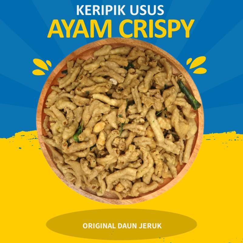 Promo Keripik Usus Ayam Crispy Gurih Original Extra Daun Jeruk 1kg ...