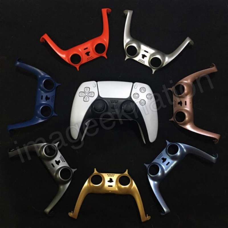 Promo playstation 5 dualsense gamepad cover face plate decor evolve ...