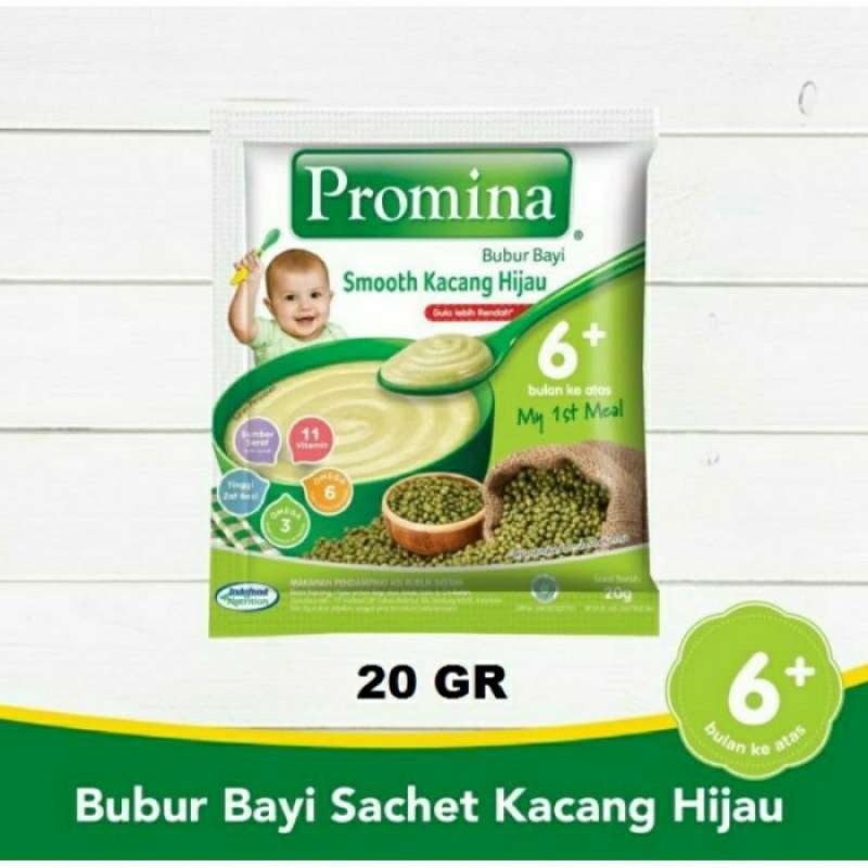 Promo Promina Bubur Bayi 6m+ SACHET 20gr - Promina Bubur MPASI Bayi ...