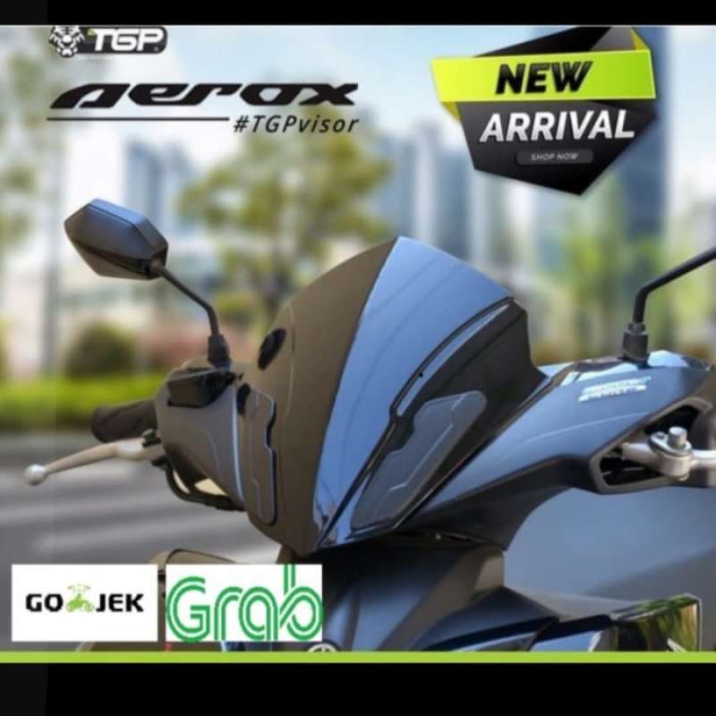 Promo Visor Aerox 155/ Visor Yamaha Aerox 155 TGP Diskon 64% di Seller ...