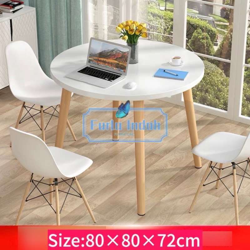 Jual Meja Makan Meja Cafe Meja Bulat Meja Tamu Meja Teras Bulat Impor ...