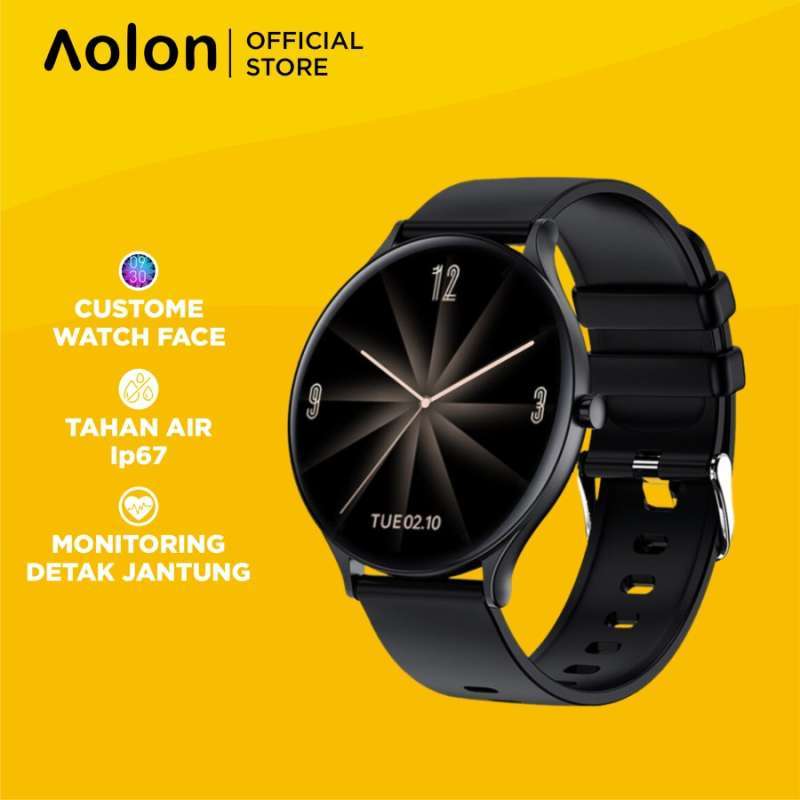 Jual AOLON Smartwatch QW13 - Slim, IP67, Custom Watchface, Colorful di Seller ELALA STORE - Kab ...