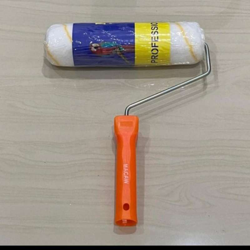 Jual kuas rol 9 inch kuas roller cat tembok paint wall rol di Seller ...