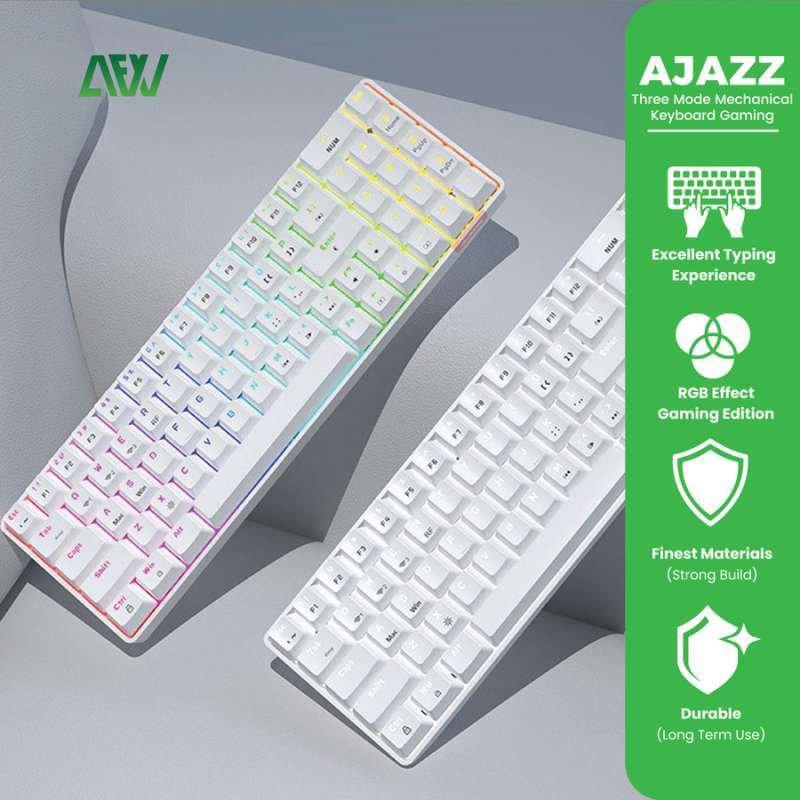 Jual Wireless Mechanical Keyboard Ajazz Original Murah - Harga Diskon ...