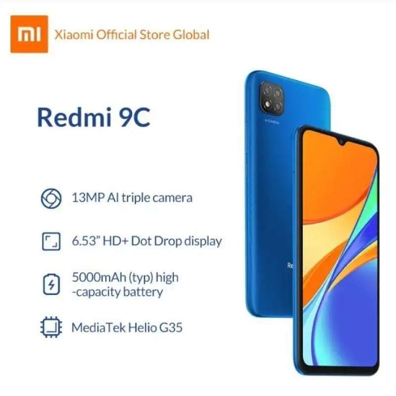 Promo Redmi 9C Ram 3/32gb Garansi Resmi Xiaomi Indonesia Diskon 33% di ...