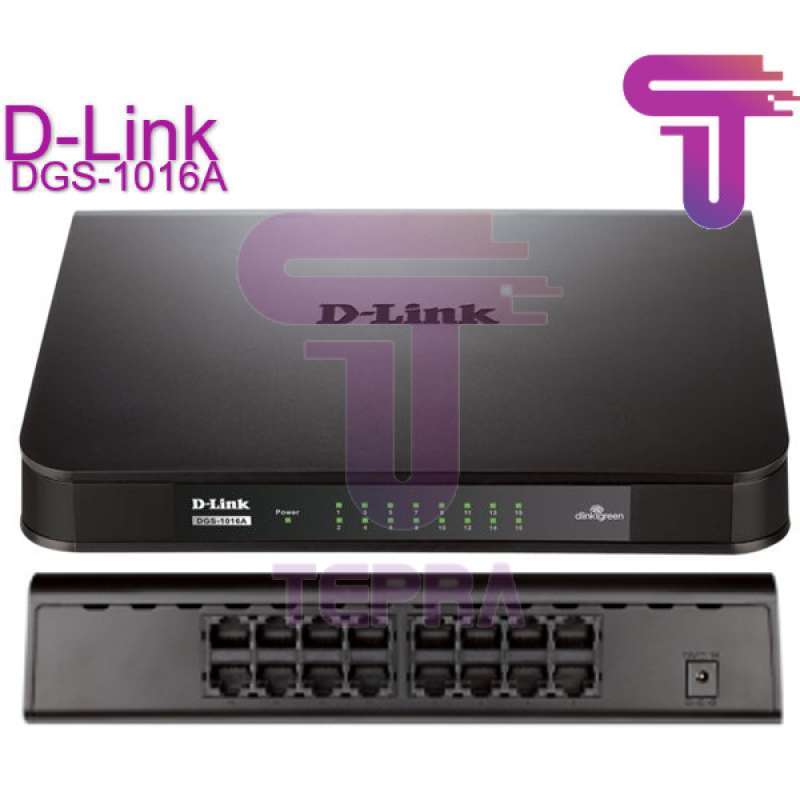 Jual DGS-1016A 16-Port Gigabit Desktop Switch Plastic Casing di Seller ...