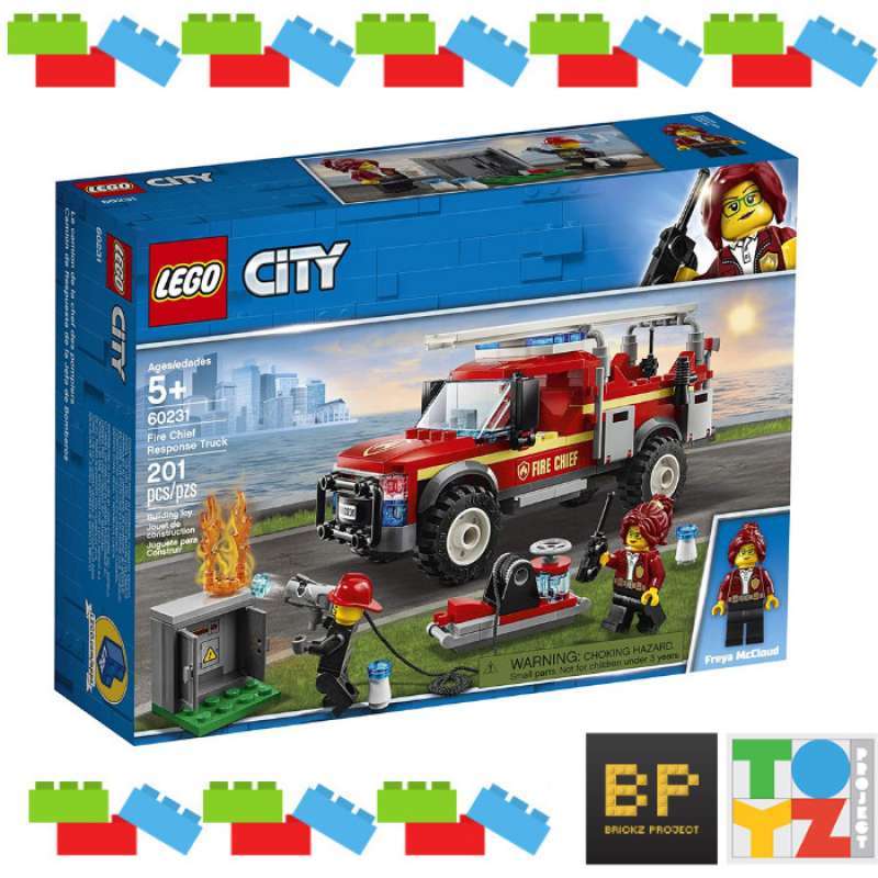 Jual Lego City 60231 Fire Chief Response Truck Di Seller Regans Store ...