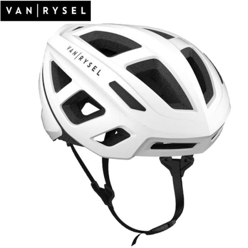 Promo Helm Sepeda Balap Dewasa Van Rysel Road Bike R500 Putih Diskon 35 ...