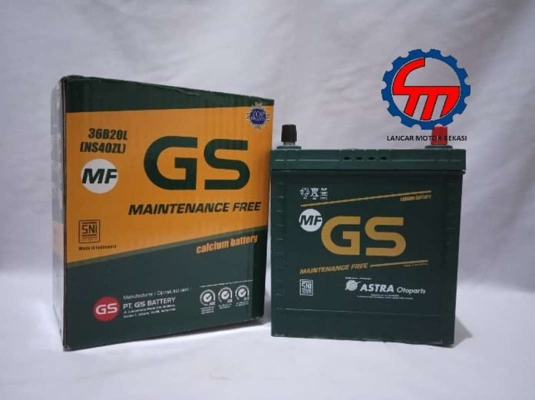 Jual Aki Accu Kering Gs Astra Mf Ns40Zl 35Ah Jazz City Freed Mobilio Brio di Seller Flakes Store ...