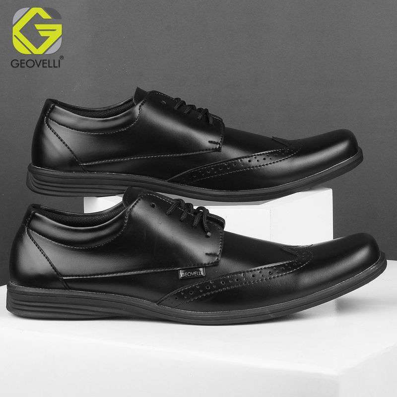 Jual Sepatu Formal Pria Pantofel Hitam Brand Lokal Kasul Laki laki ...