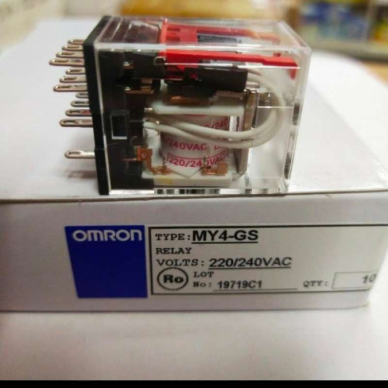 Promo Relay Omron My4-Gs 220Vac Diskon 23% di Seller BERKAH RAMAI ...