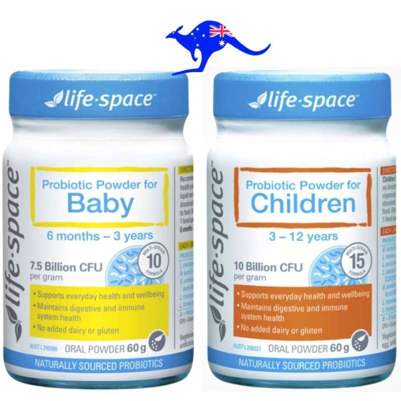 Jual Life Space Probiotic Baby Children Lifespace Probiotik Powder 60g ...