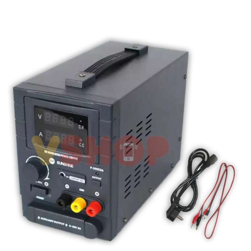 Promo POWER SUPPLY SUNSHINE P-3005DA - POWER SUPPLY DIGITAL 30V 5A ...