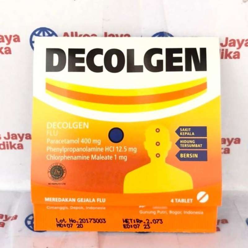 Jual Decolgen Tablet - Obat Flu Pilek Di Seller Alkes Jaya Medika ...