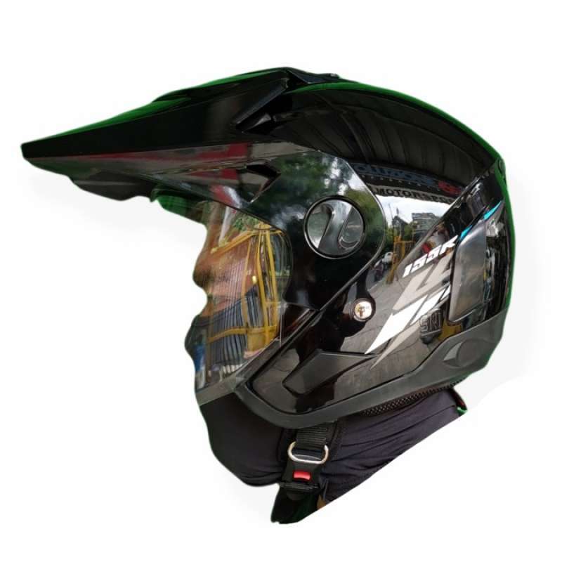 Promo HELM YAMAHA WR 155 ORIGINAL HALF FACE SNI HELM CROSS TRAIL ...