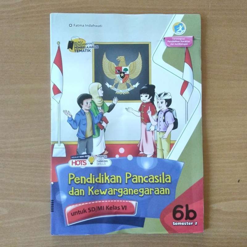 Promo Buku Lks Tematik Ppkn _ Sd Mi Kelas 1 2 3 4 5 6 _ Genap K13 - Kelas 6 Diskon 25% Di Seller ...