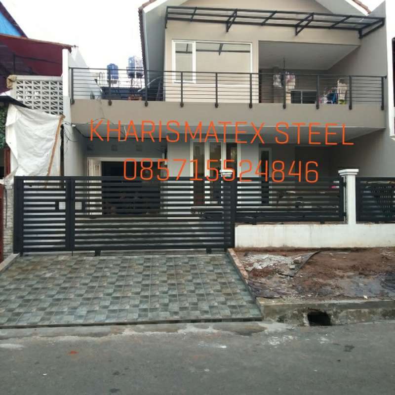 Promo Pagar, Railing Balkon, Canopy Dan Partisi Ibu Liza Pondok Indah ...