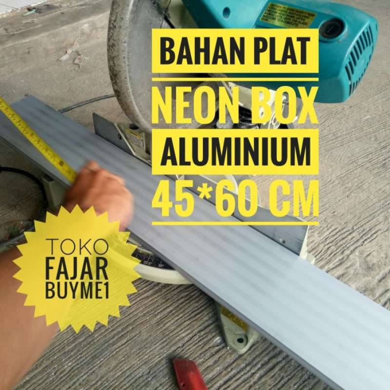 Jual Plat Neon Box Aluminium 45 X 60 Cm Di Seller Rumahku Idamanku ...