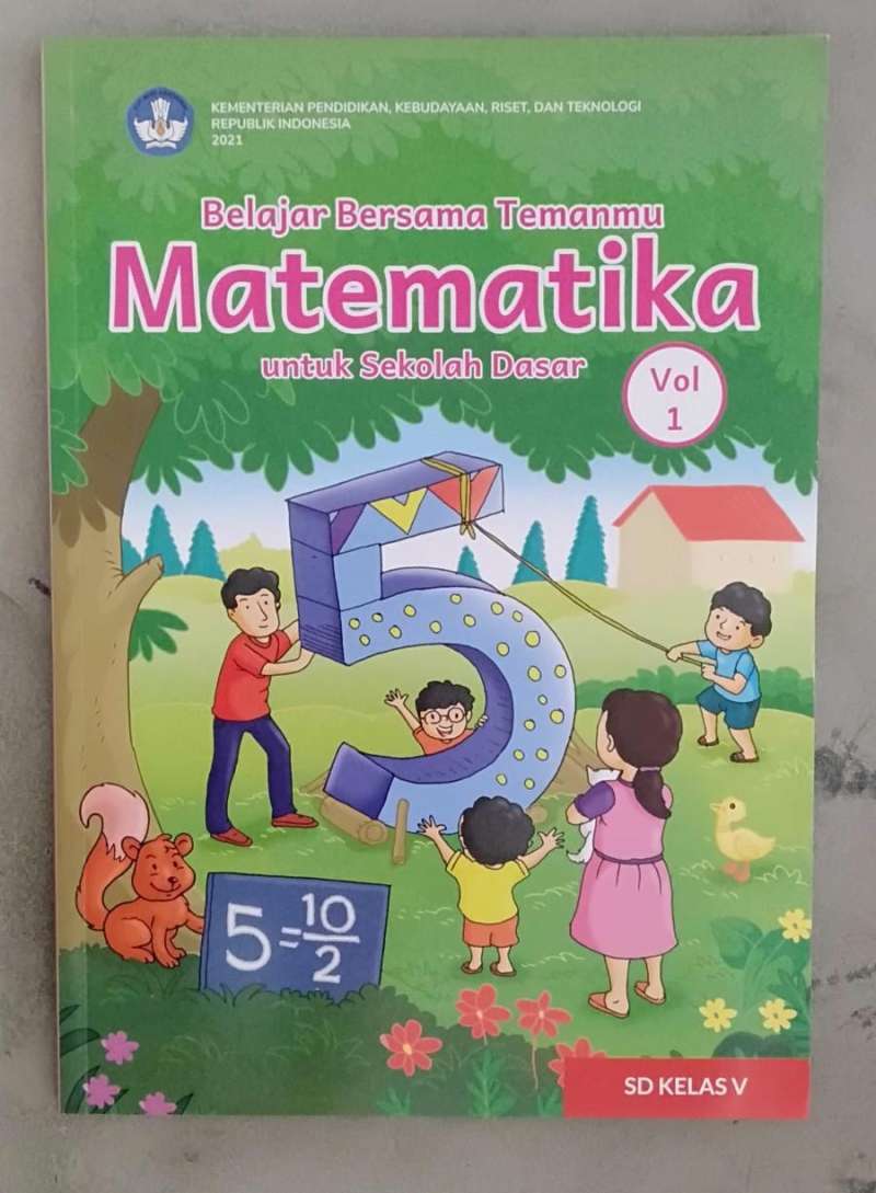 Jual Buku Paket Kurikulum Merdeka Matematika Kelas 5 SD/Mi (Volume 1) di Seller Cv. Pustaka ...