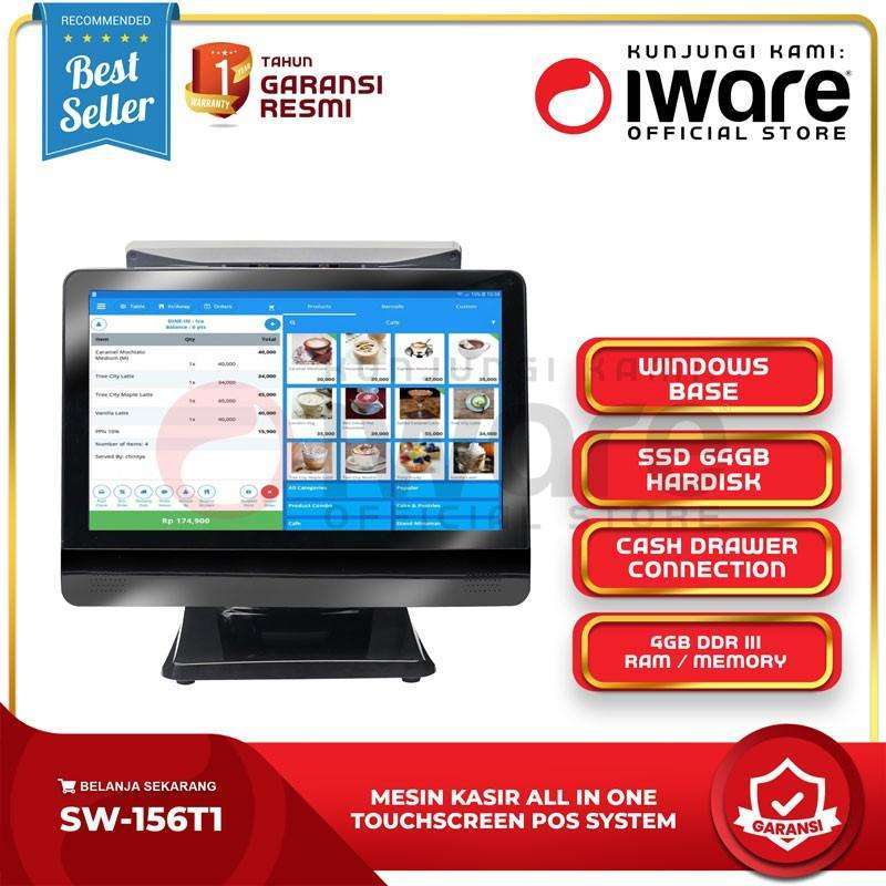 Jual Mesin Kasir All In One Touchscreen Pos System Pc Iware Sw-156t1 Di Seller Iware Surabaya ...