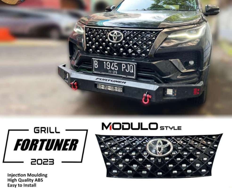 Jual Grill depan bumper fortuner 2023 di Seller Lembaran Variasi ...